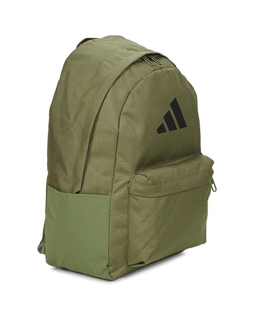 adidas Backpack Classic 3 Bar Logo Backpack in Green | Lyst UK