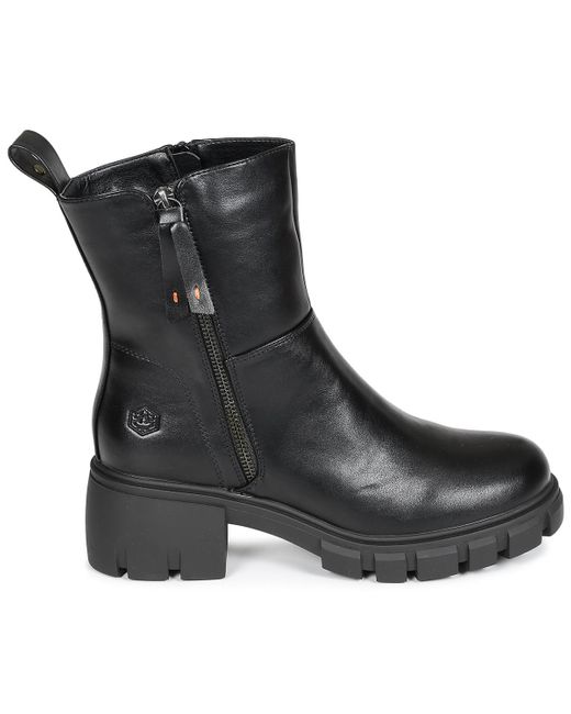 Lumberjack Low Ankle Boots Rosita in Black | Lyst UK