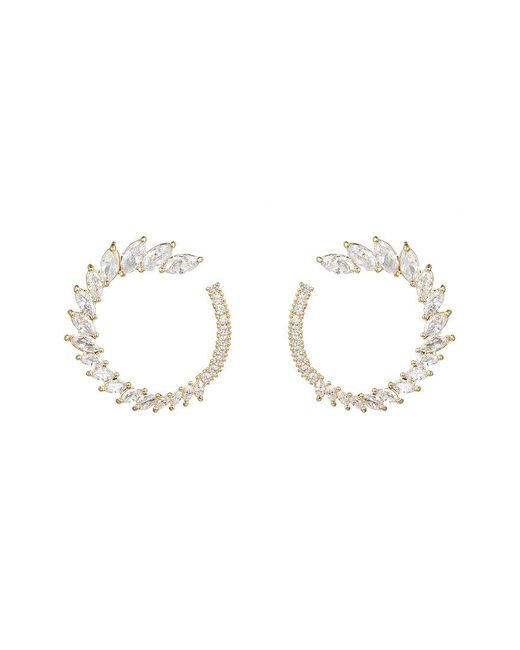 Eye Candy La Eye Candy Los Angeles The Luxe Collection Cz Malka Earrings In Metallic Save 4