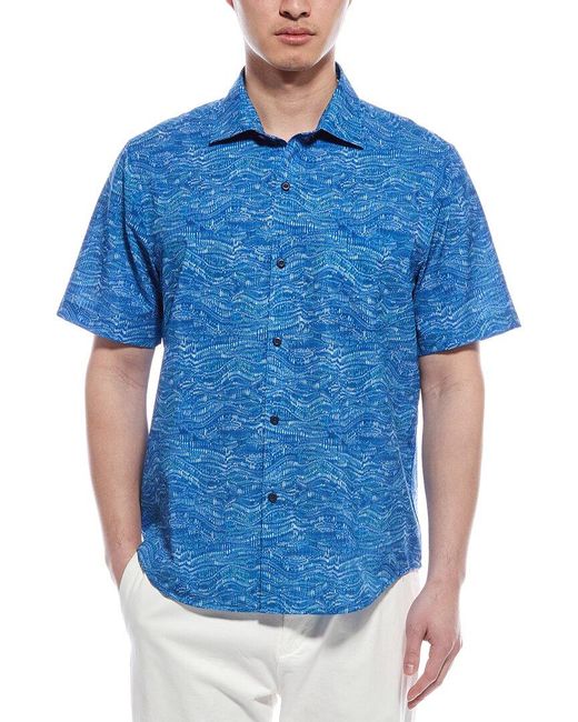 Tommy Bahama Bahama Coast Monte Rio Geo Shirt in Blue for Men | Lyst