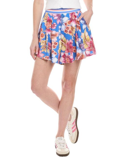 Johnny Was Bee Active Flutter Skort in Blue | Lyst UK