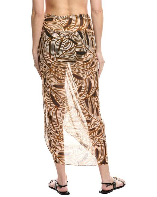 Echo Monstera Pareo in Natural | Lyst