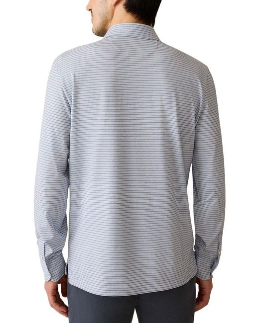 Faherty Movement Polo Shirt in Blue for Men | Lyst UK