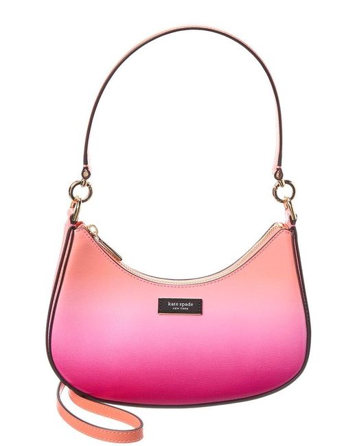 Kate Spade Sam Icon Ombre Small Saffiano Leather Crossbody in Blue | Lyst