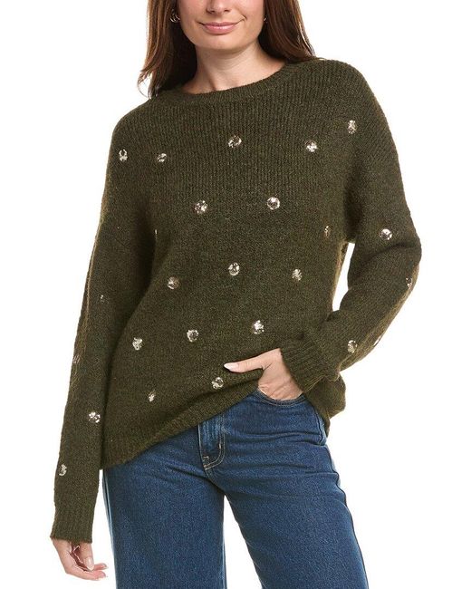 ANNA KAY Lorig Cashmere-Blend Sweater in Green | Lyst UK