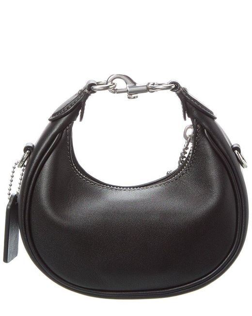 COACH Jonie Leather Bag in Black | Lyst