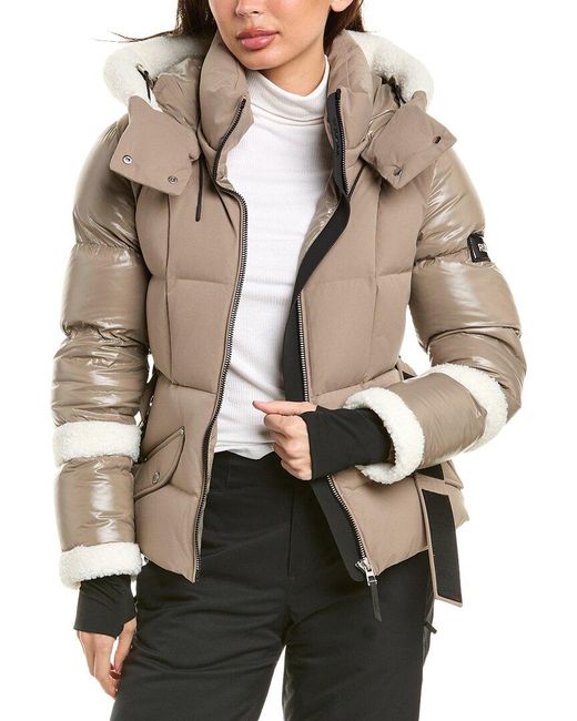 Rudsak Audrey Jacket in Natural | Lyst