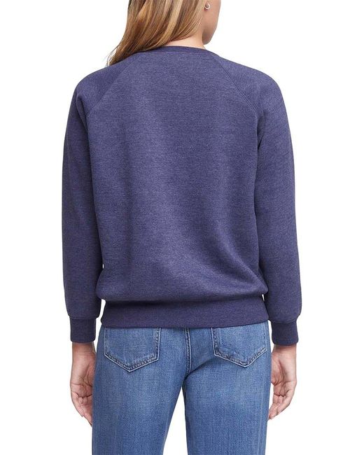 Wildfox Whiskey Weather Keely Relaxed Fit Sweatshirt in Blue | Lyst UK