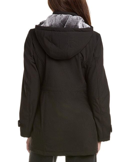 Nautica Soft Shell Anorak Jacket in Black | Lyst UK