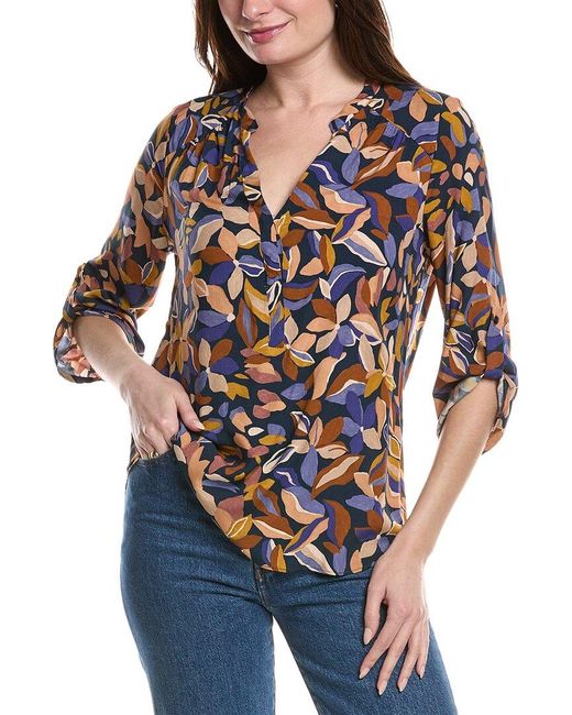 ANNA KAY Morrison Blouse in Blue | Lyst UK