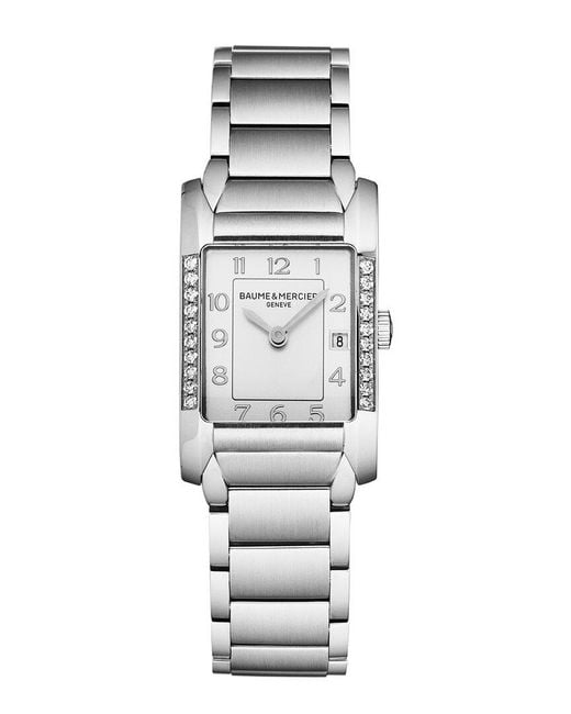 Baume & Mercier Hampton Watch, Circa 2020s in White | Lyst