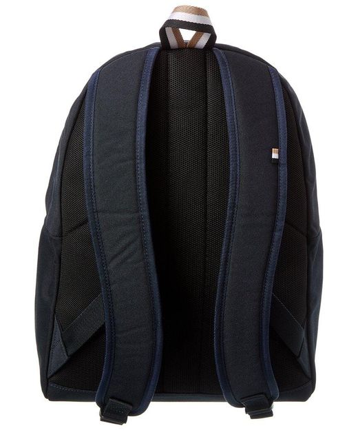 BOSS Pixel Ou Backpack in Blue for Men | Lyst