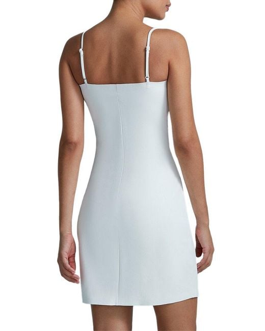 Commando Slip Dress in Blue | Lyst