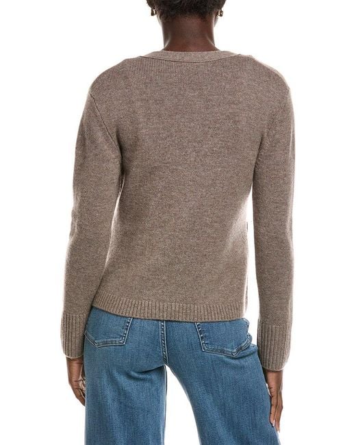 Kier + J Kier + J Scarlet Wool & Cashmere-Blend Cardigan in Blue | Lyst UK