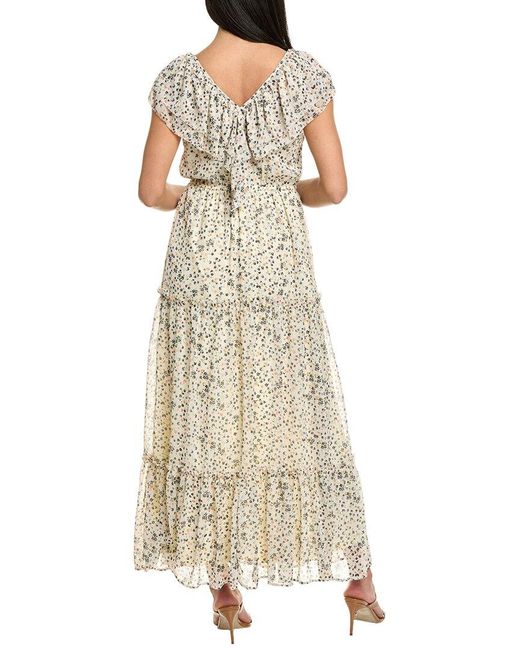 Julia Jordan Yoryu Maxi Dress in Natural | Lyst