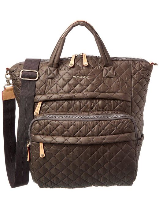 MZ Wallace Metro Utility Backpack in Brown | Lyst