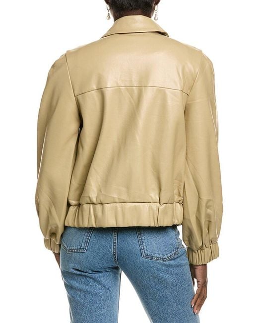 Endless Rose Shank Button Jacket in Natural | Lyst UK