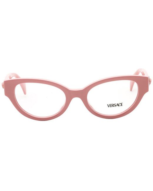 Versace 0Ve3361U 51Mm Optical Frames in Pink | Lyst UK
