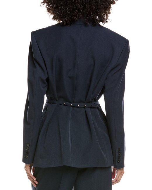Generation Love Martine Suiting Blazer in Blue | Lyst UK