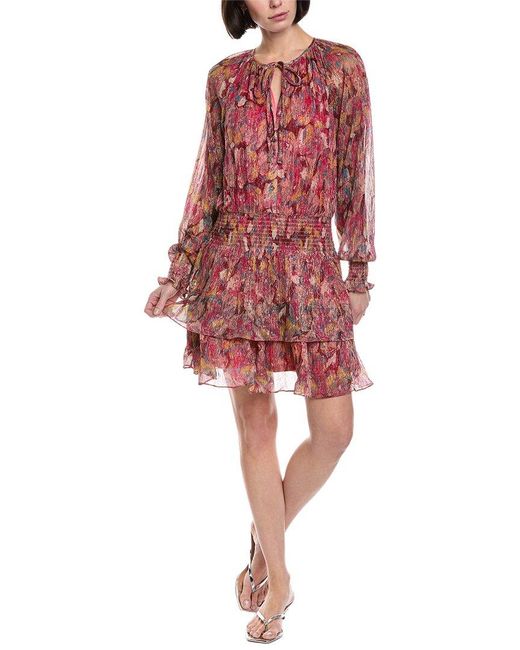Ramy Brook Ricky Mini Dress in Red | Lyst UK