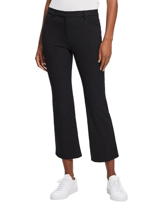 Theory Kick Pant in Black | Lyst UK