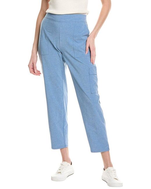 Tommy Bahama Alicia Chambray Cargo Pant in Blue | Lyst