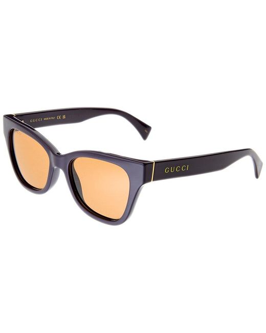 Gucci GG1133S 52mm Sunglasses in Purple | Lyst