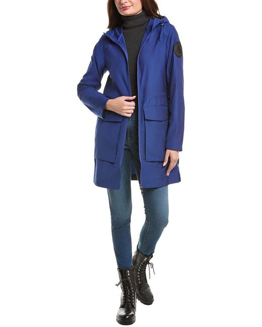 Pajar Dew Raincoat in Blue | Lyst UK