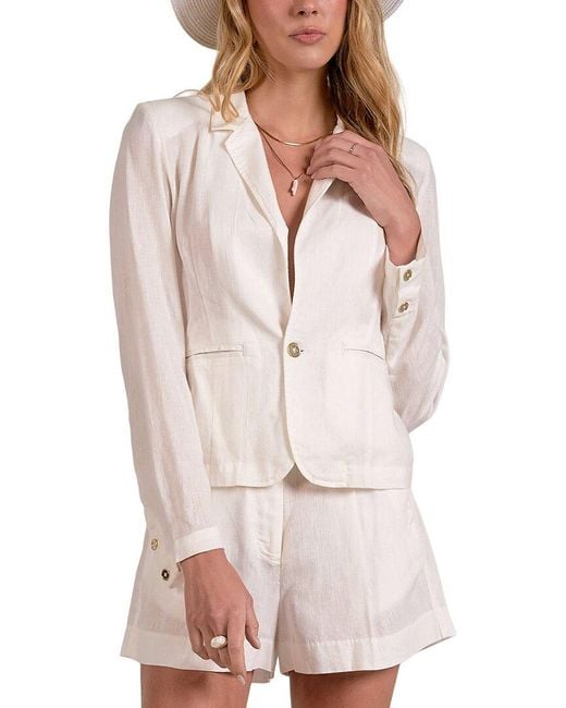 Elan Jacket in Natural | Lyst