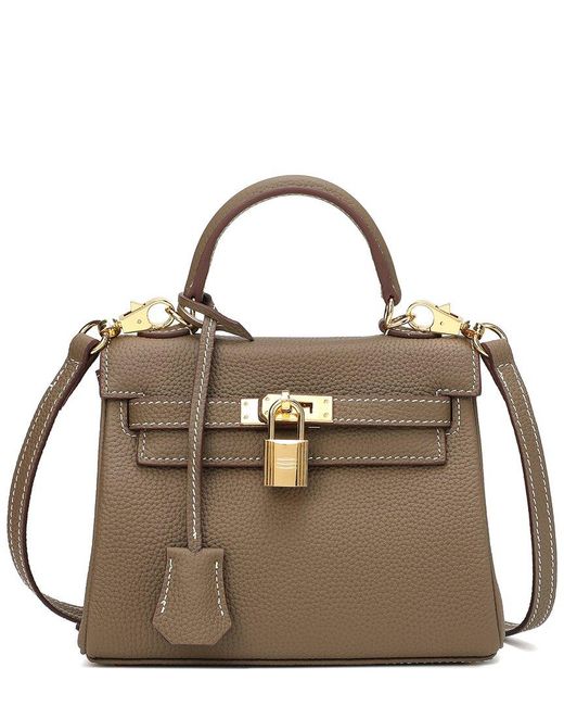 Tiffany & Fred Paris Tffany & Fred Paris Leather Mini Satchel in ...