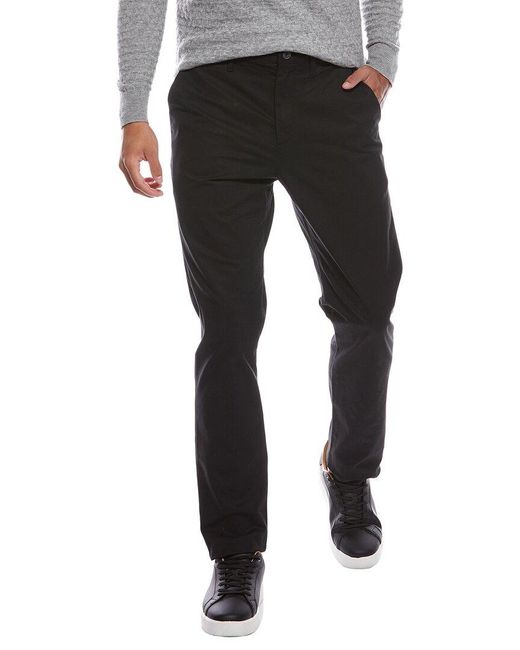 Ted Baker Ryce Slim Fit Textured Chino in Black for Men | Lyst