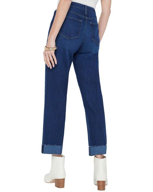 L'Agence Maribel Harlan Straight Leg Jean in Blue | Lyst UK