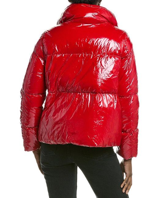 Herno Down Jacket in Red | Lyst UK