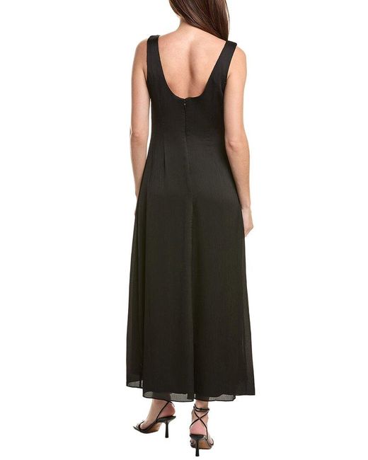 Laundry by Shelli Segal Cowl Neck Gown in Black | Lyst UK
