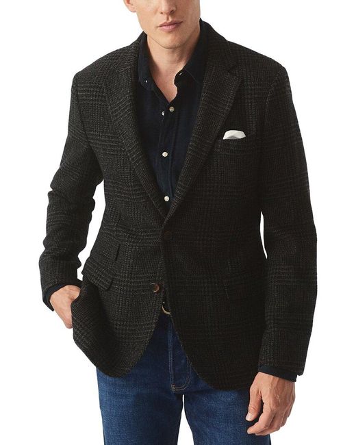 J.McLaughlin Suffolk Jacket in Black for Men | Lyst UK