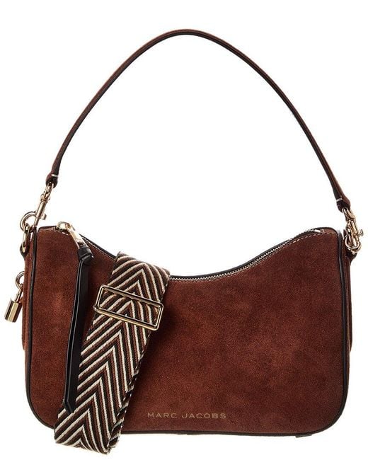 Marc Jacobs Suede Drifter Convertible Suede Shoulder Bag in Purple ...