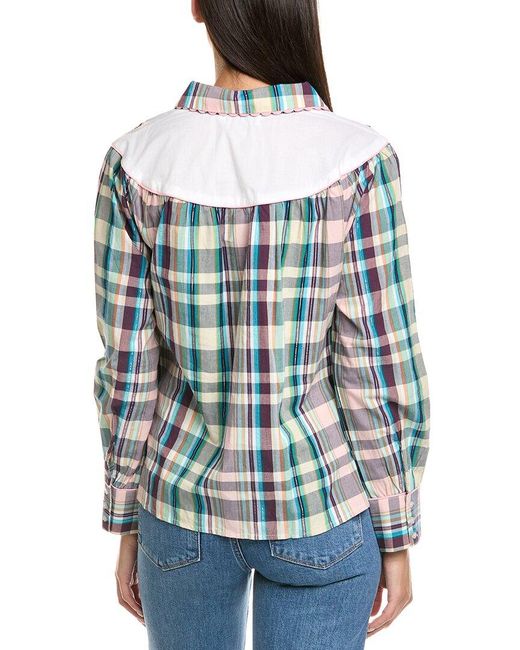 ANNA KAY Blouse in Blue | Lyst