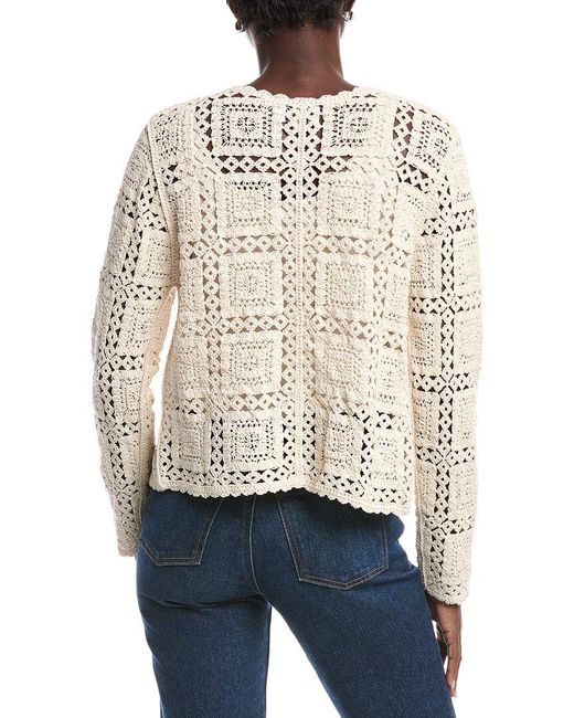 ANNA KAY Eleonor Cardigan in White | Lyst UK