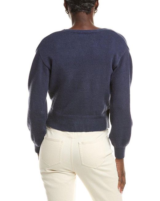 ANNA KAY Michaela Cashmere-Blend Pullover in Blue | Lyst UK