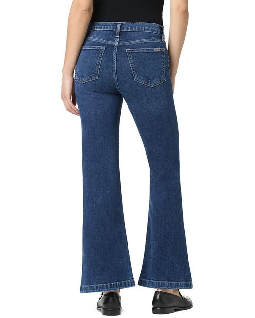 Joe's Jeans Petite Flare Trouser Madame Jean in Blue | Lyst UK