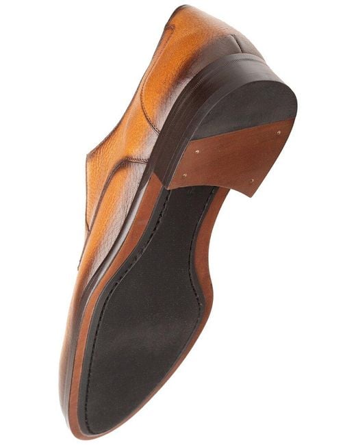 Mezlan Fratello Split-toe Leather Shoe in Brown for Men | Lyst UK