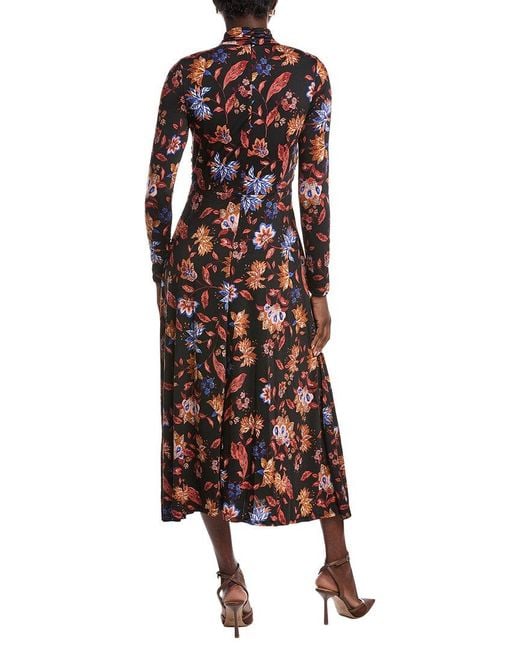 Julia Jordan Print Maxi Dress in Red | Lyst UK
