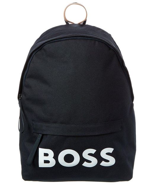 BOSS Pixel Ou Backpack in Blue for Men | Lyst