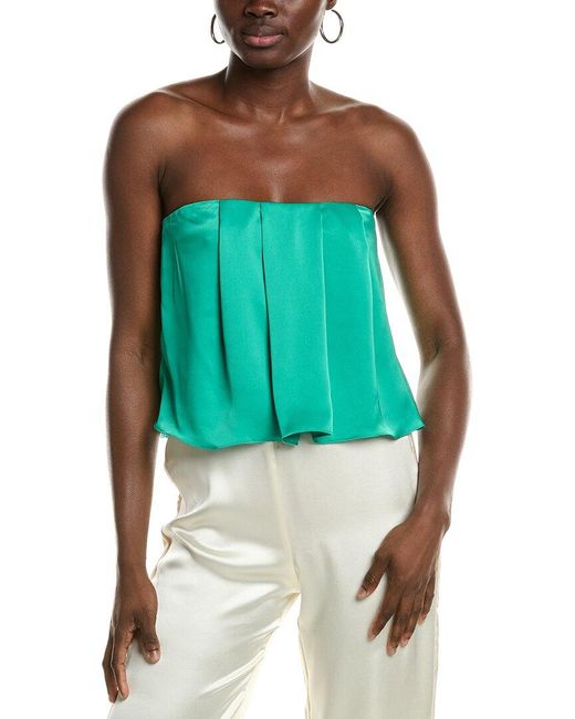 Ramy Brook Kennedi Top in Green | Lyst
