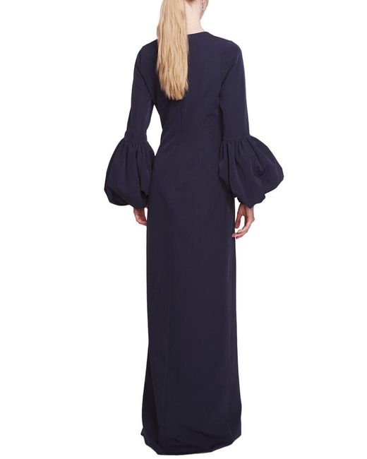 Marchesa Caftan in Blue | Lyst