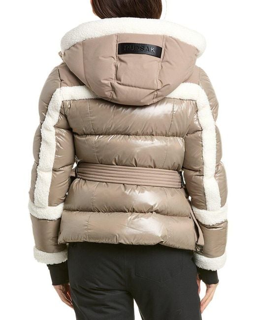 Rudsak Audrey Jacket in Natural | Lyst