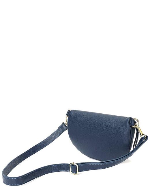 Tiffany & Fred Paris Soft Leather Fanny-pack in Blue | Lyst