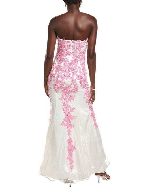 Issue New York Gown in Pink | Lyst UK
