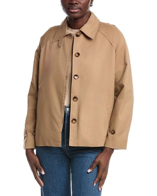 ANNA KAY Colombe Trench Coat in Blue | Lyst UK