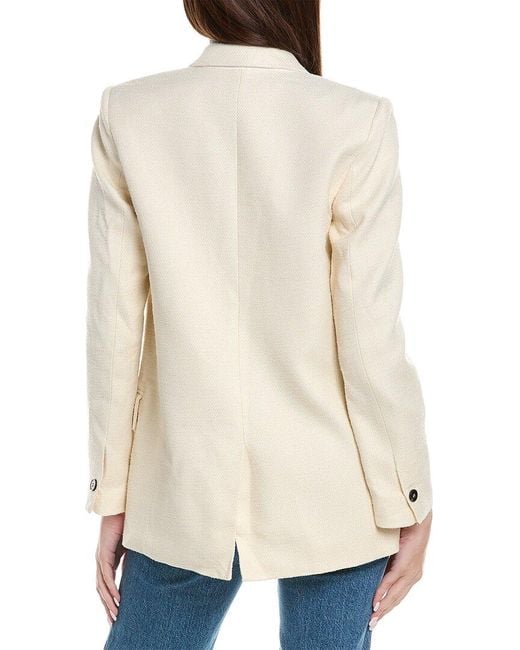Reiss Bronte Jacket in Natural | Lyst
